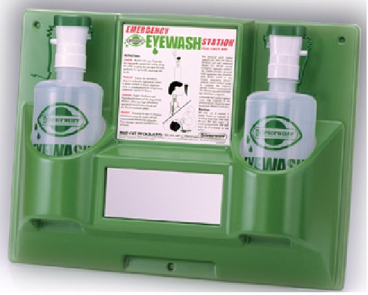 Estación Lavaojos Doble Por 2 X 1000 Ml Incluye Liquido Scienceware